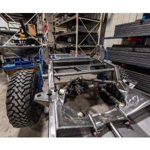 1981-1986 CJ8 Long Arm Coilover Helix Frame - Throttle Down Kustoms