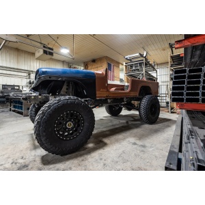 1981-1986 CJ8 Long Arm Coilover Helix Frame - Throttle Down Kustoms