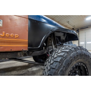 1981-1986 CJ8 Long Arm Coilover Helix Frame - Throttle Down Kustoms