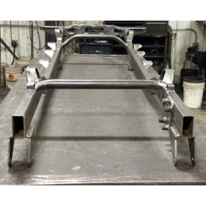 CJ3B Jeep Frame - Throttle Down Kustoms