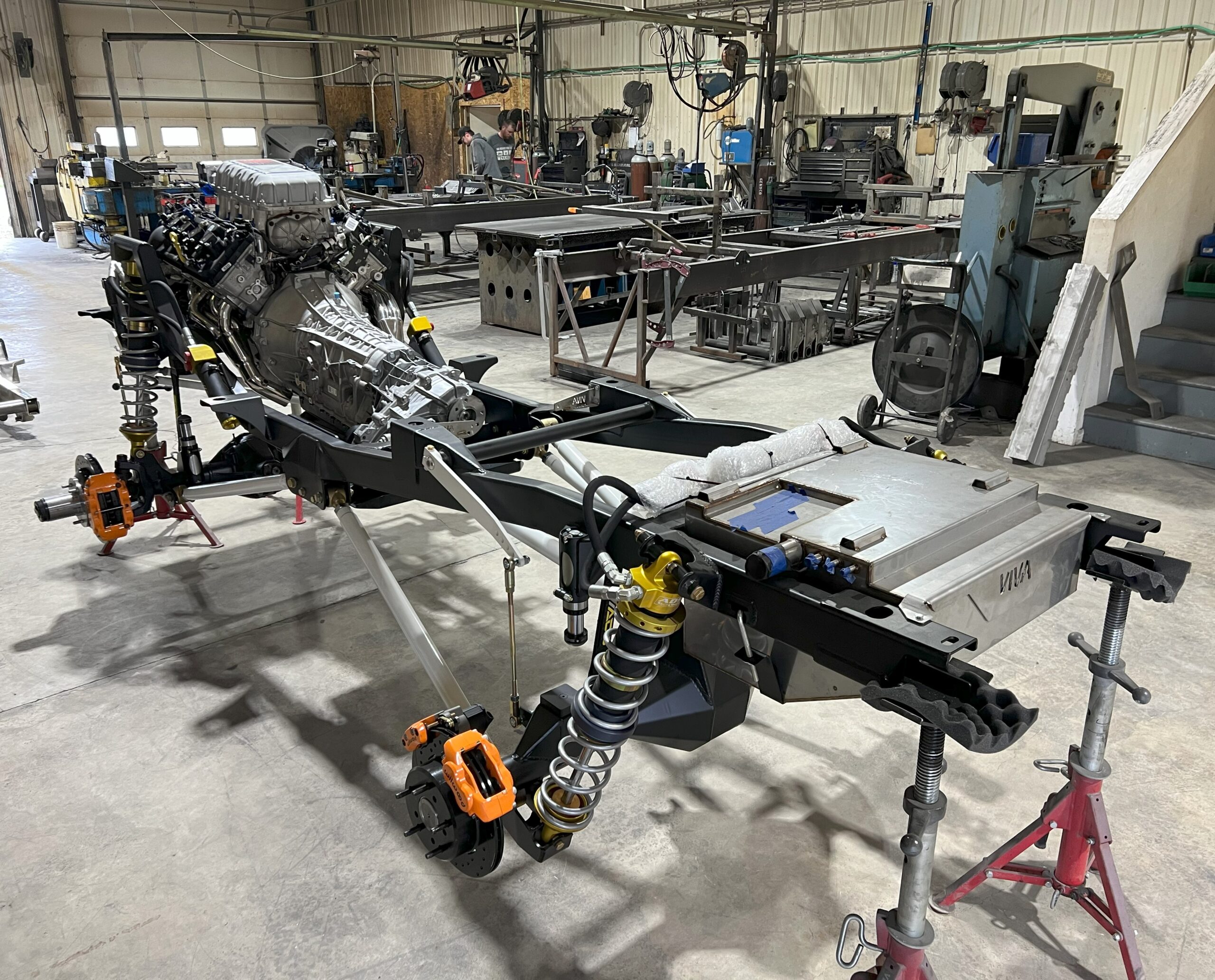 1966 - 1977 Ford Bronco Coilover Helix Frame - Throttle Down Kustoms