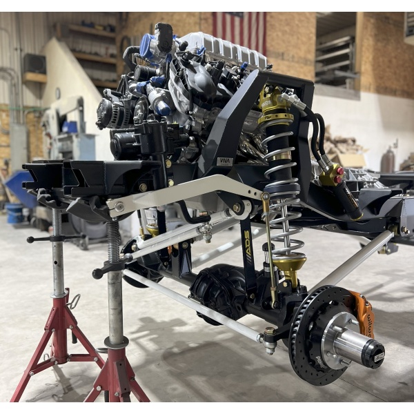 1966 - 1977 Ford Bronco Coilover Helix Frame - Throttle Down Kustoms