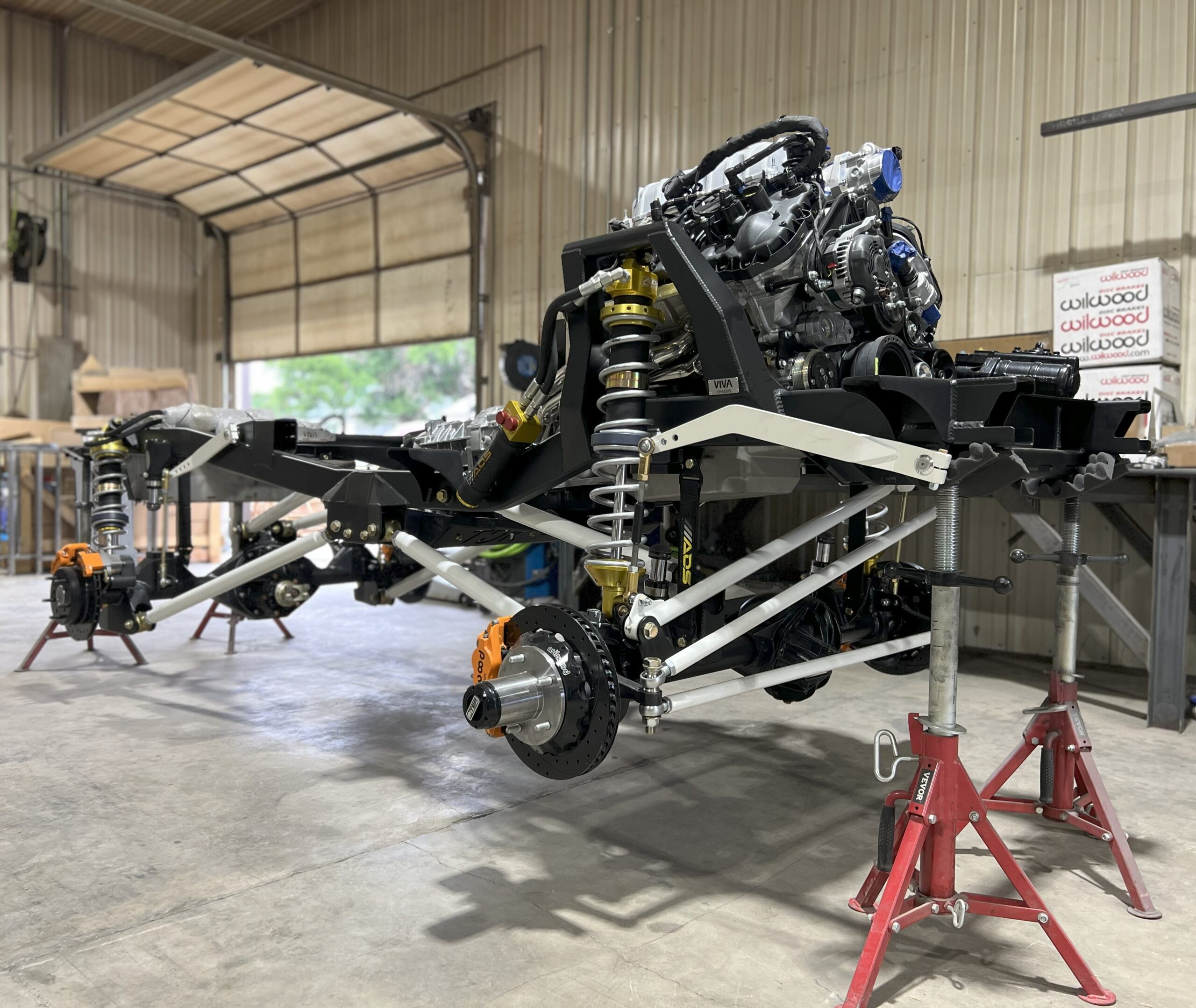 1966 - 1977 Ford Bronco Coilover Helix Frame - Throttle Down Kustoms