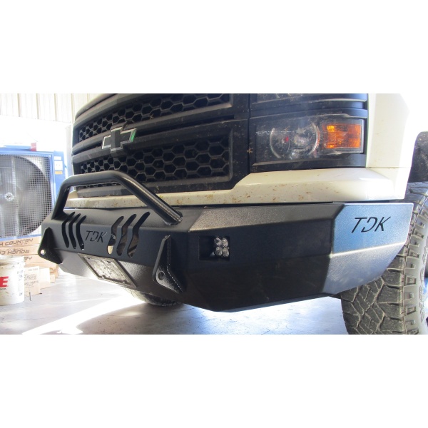 2014-2015 Chevrolet Silverado 1500 Bumper With Push Bar - Throttle Down ...